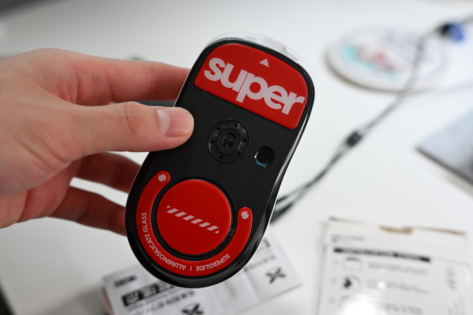 WALLHACK SP004【レビュー】｜初めてのガラスマウスパッドに挑戦 | まちろぐ